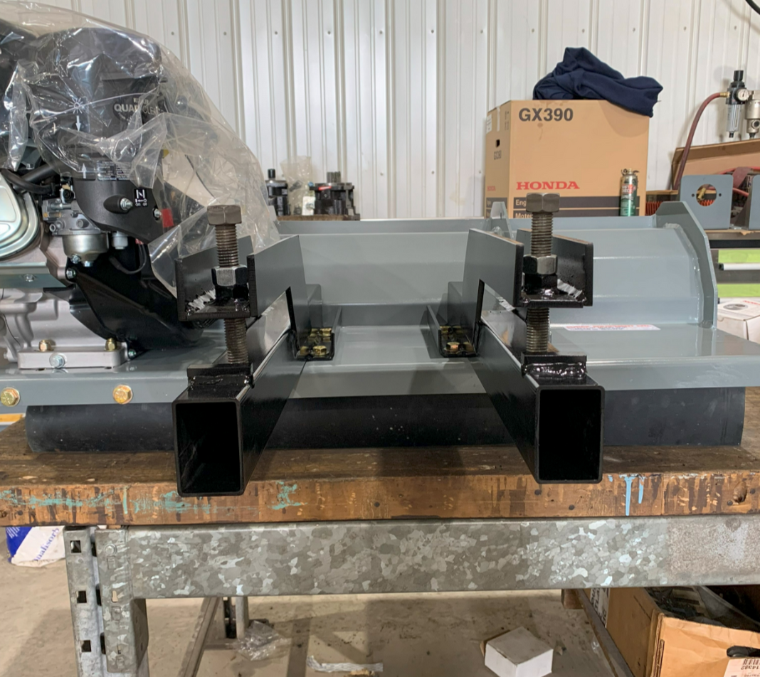 Forax | Small-Medium Tractor Mulcher Attachment | GP40 Gas Powered Mul ...