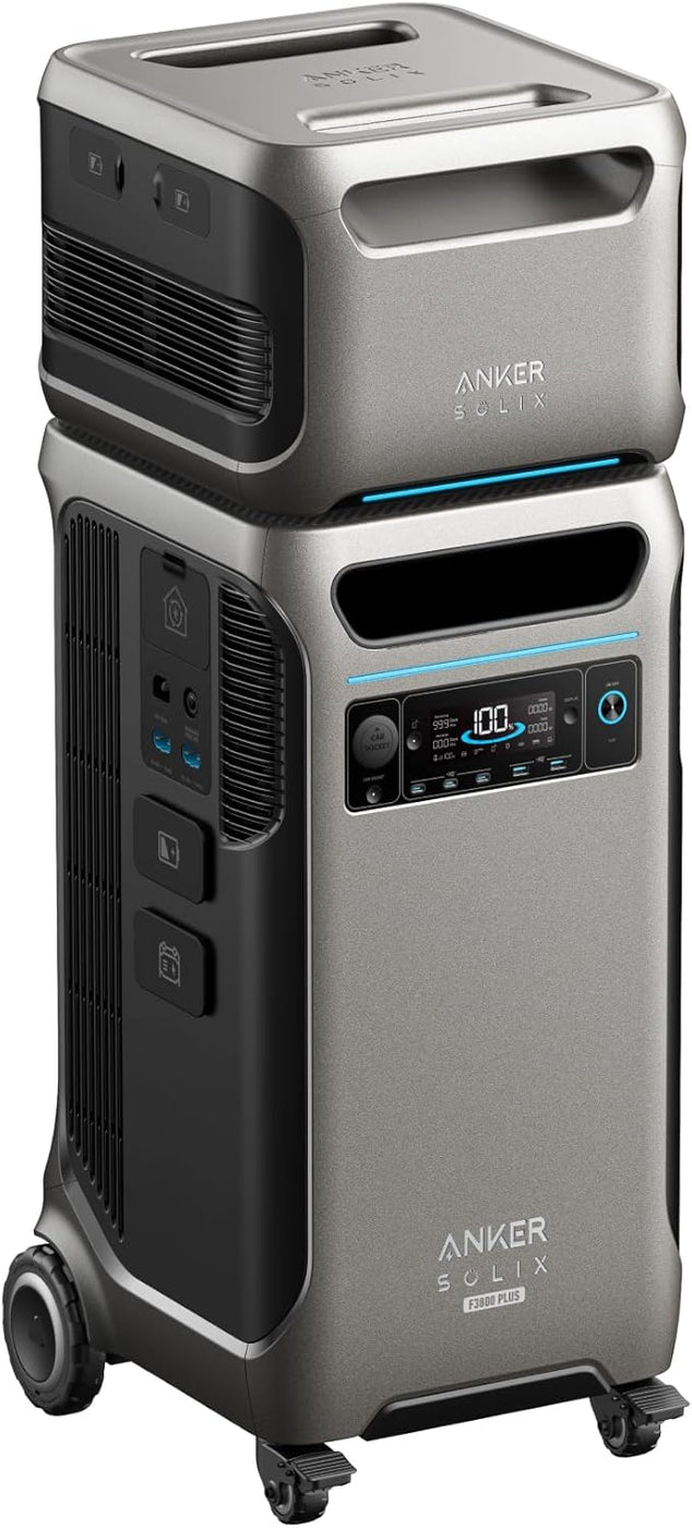 Anker | F3800 Plus Portable Power Station | 3,840Wh | 6,000W AC Output ...