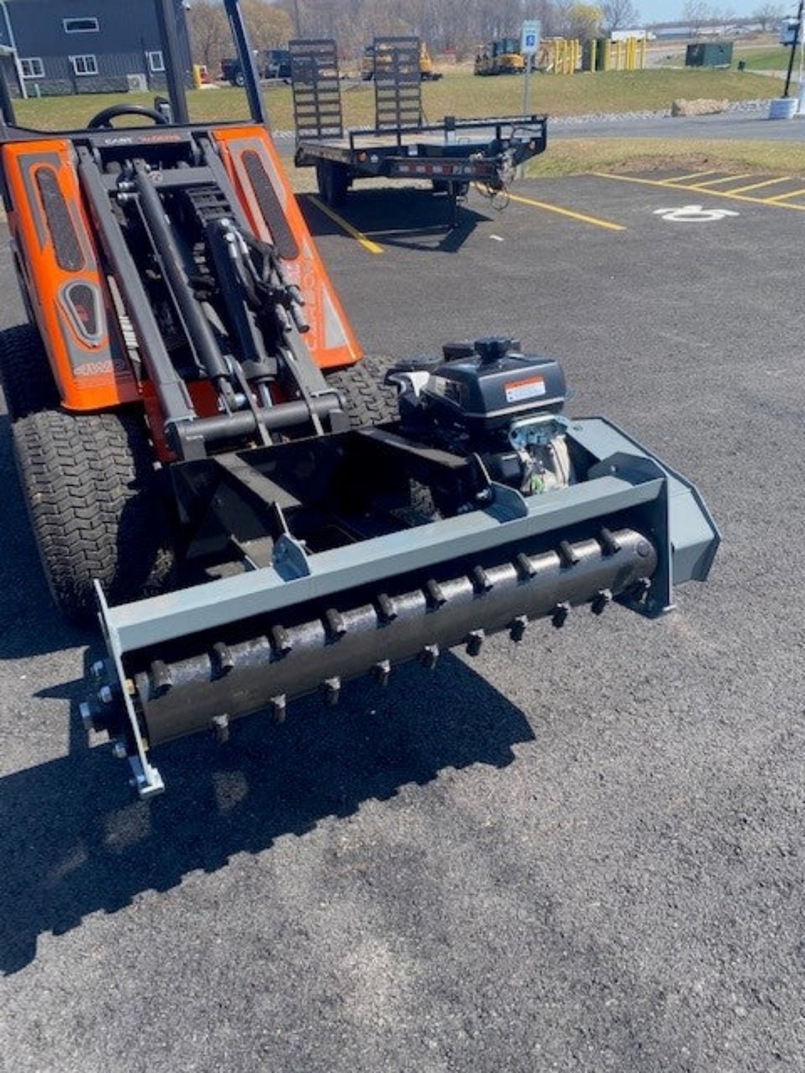 Forax | Small-Medium Tractor Mulcher Attachment | GP40 Gas Powered Mul ...