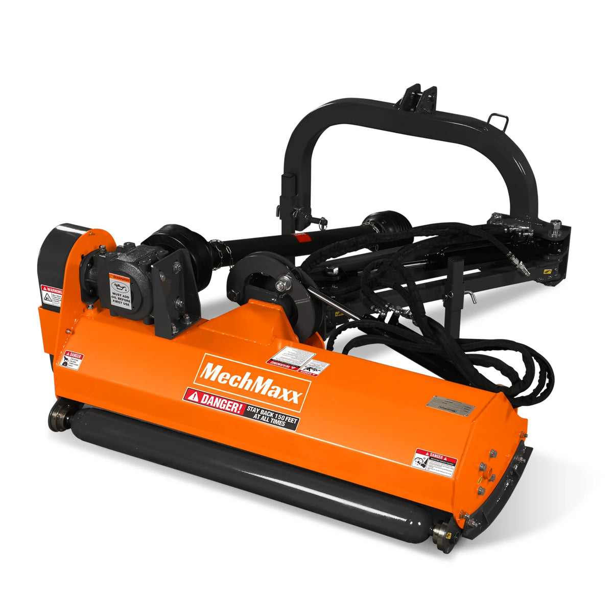 MechMaxx | 48" & 65" Standard 3 Point Offset Flail Ditch Bank Mower, 2 ...