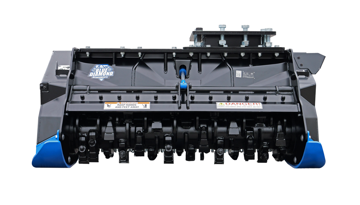 Blue Diamond | Excavator Drum Mulcher-SDX | Drum Mulcher for Excavator ...