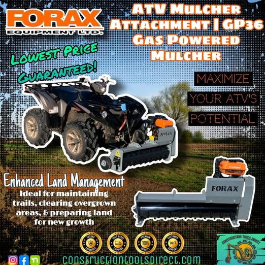 Forax | Mulcher & Brush Cutters — Construction Tools Direct