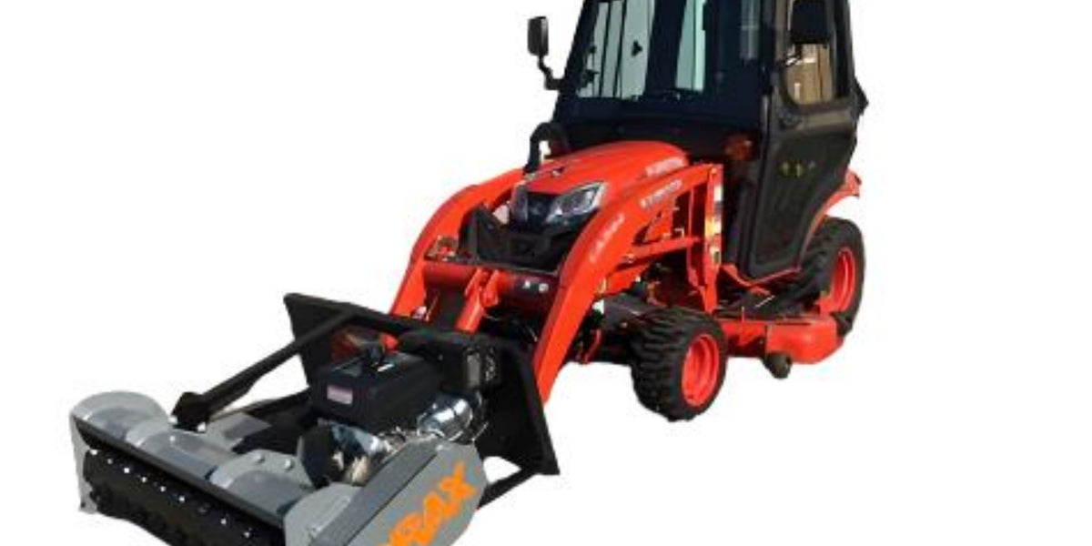 Forax | Small-Medium Tractor Mulcher Attachment | GP40 Gas Powered Mul ...