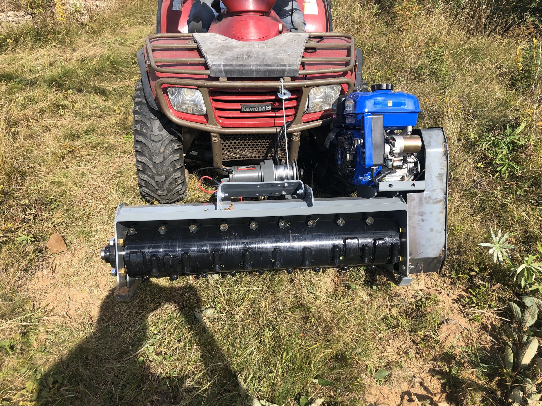 Forax | ATV Mulcher Attachment | GP36 Gas Powered Mulcher ...