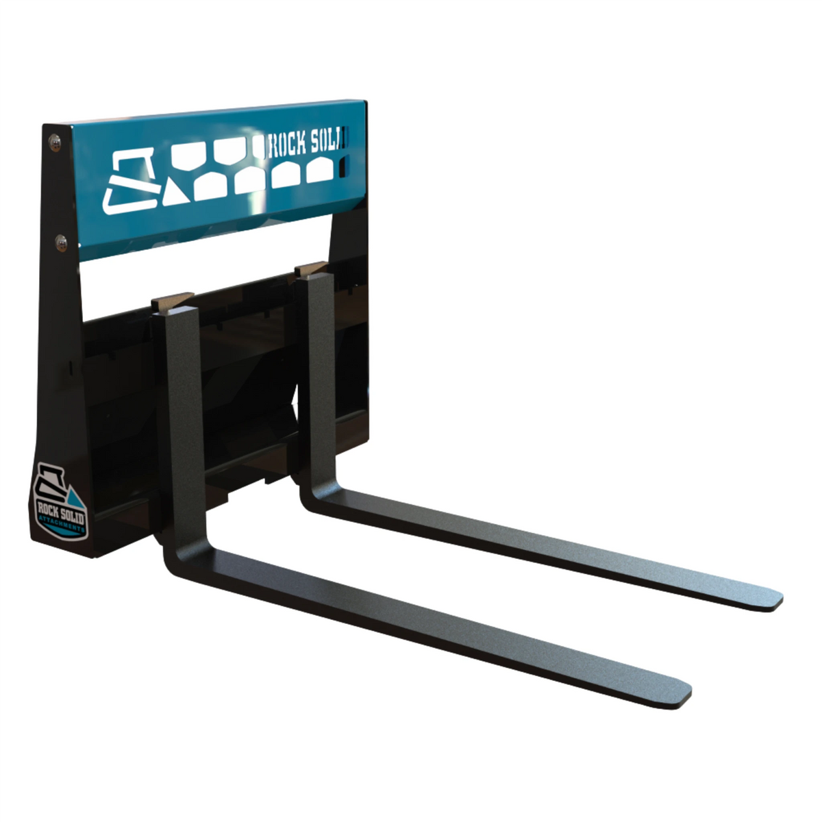 Rock Solid | Mini Pallet Forks Series | Mini Skid Steer — Construction ...