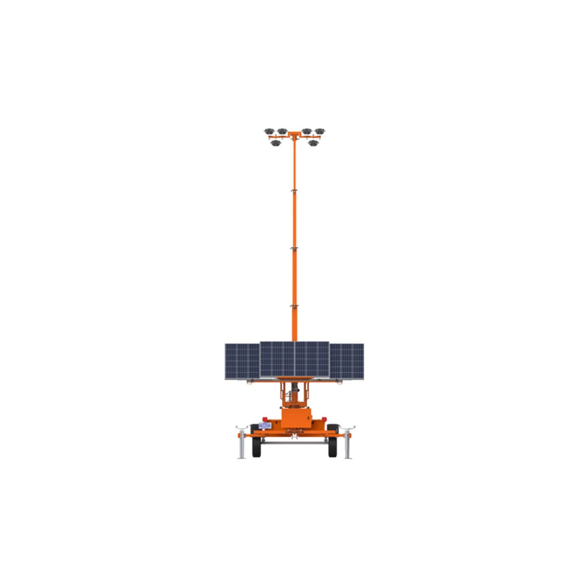 Ver-Mac | Solar Powered Portable Light Tower PSLT-6000 | Light Towers ...